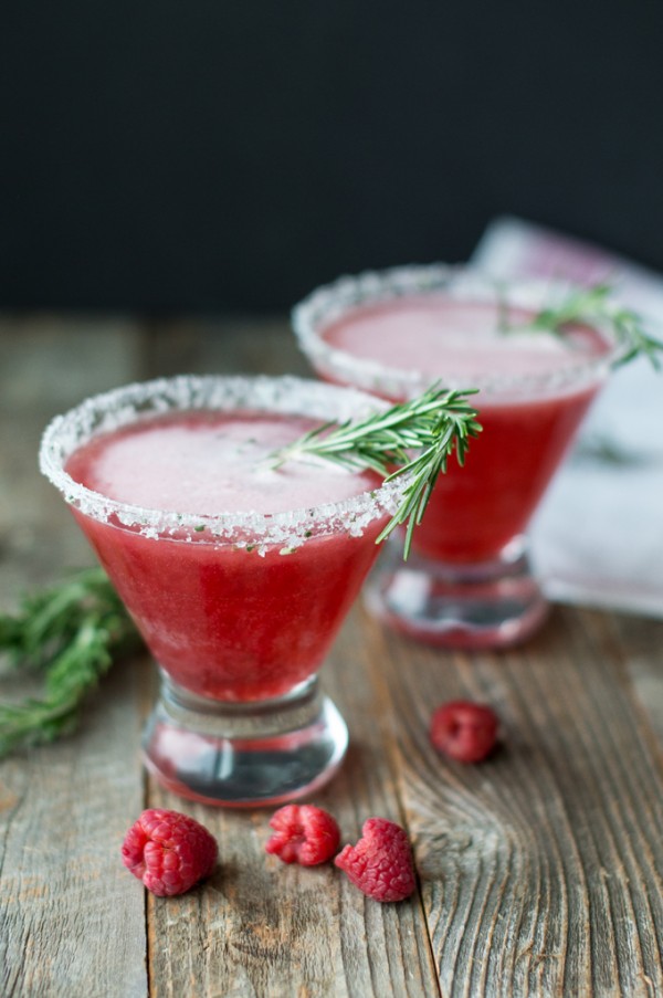 Red Russian with Rosemary Simple Syrup - superman cooks
