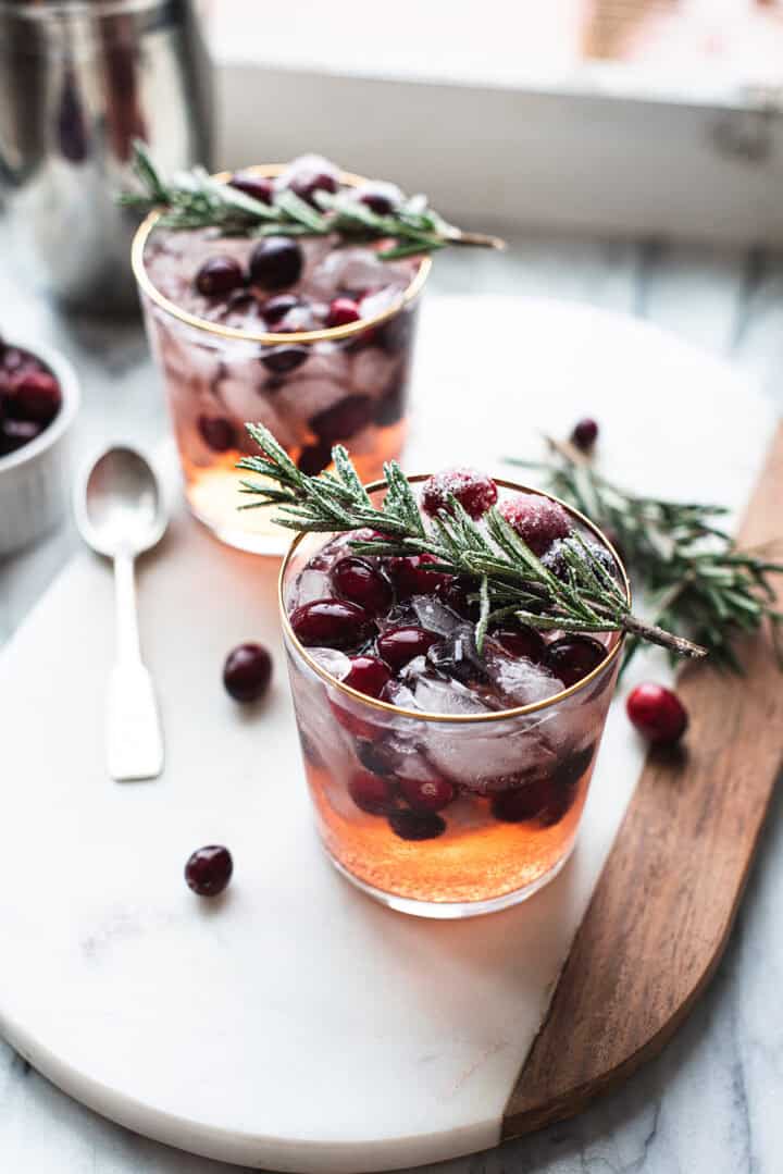 Sparkling Cranberry Cocktail recipe - superman cooks