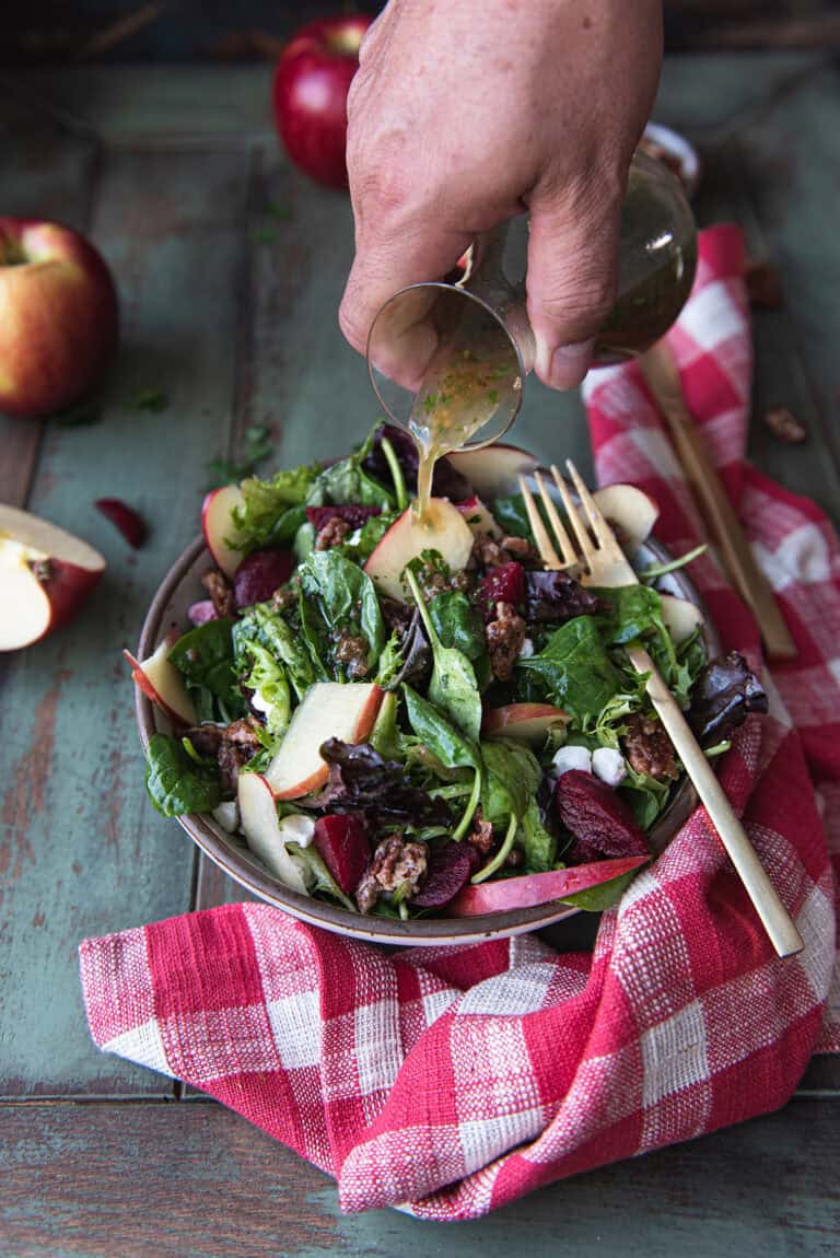 Apple Cider Vinaigrette - superman cooks