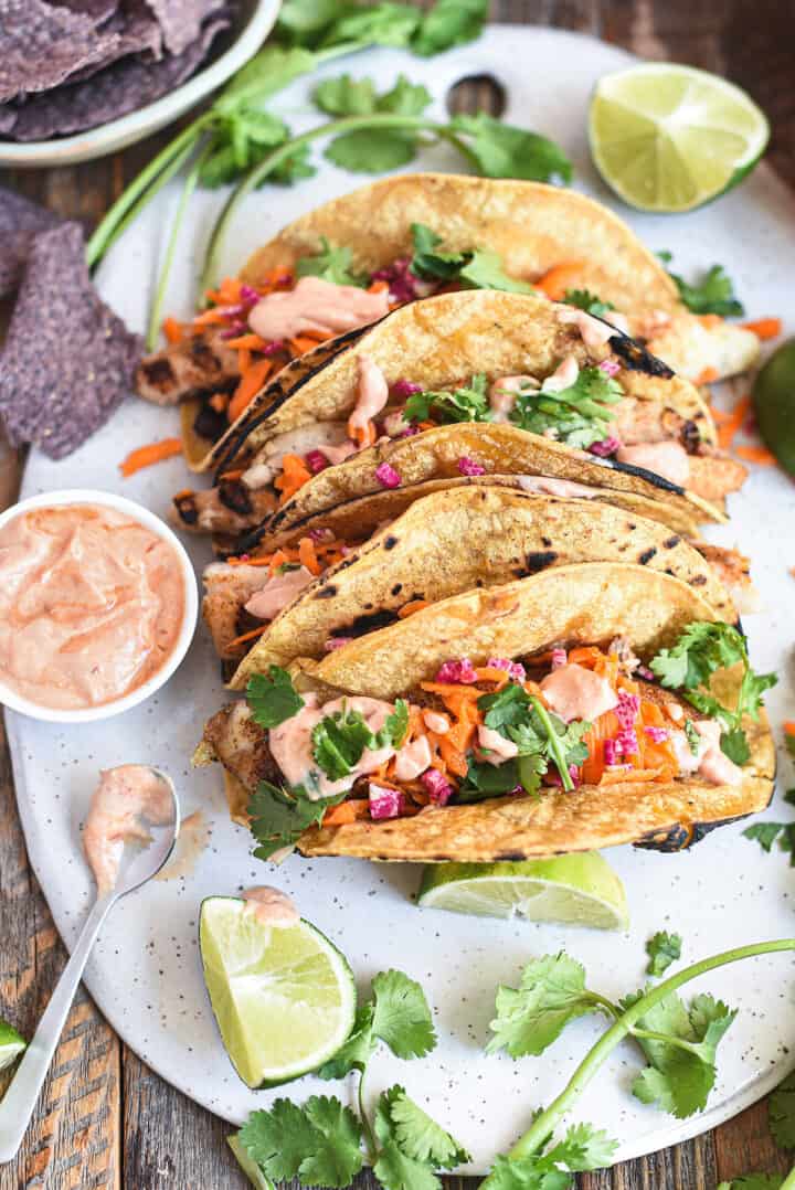 Banh Mi Street Tacos - superman cooks