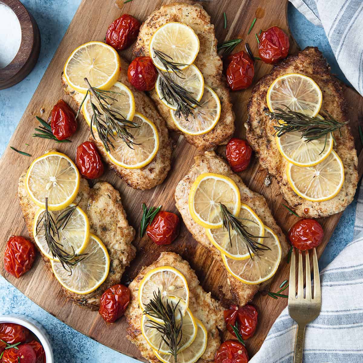 Baked Lemon Chicken - superman cooks