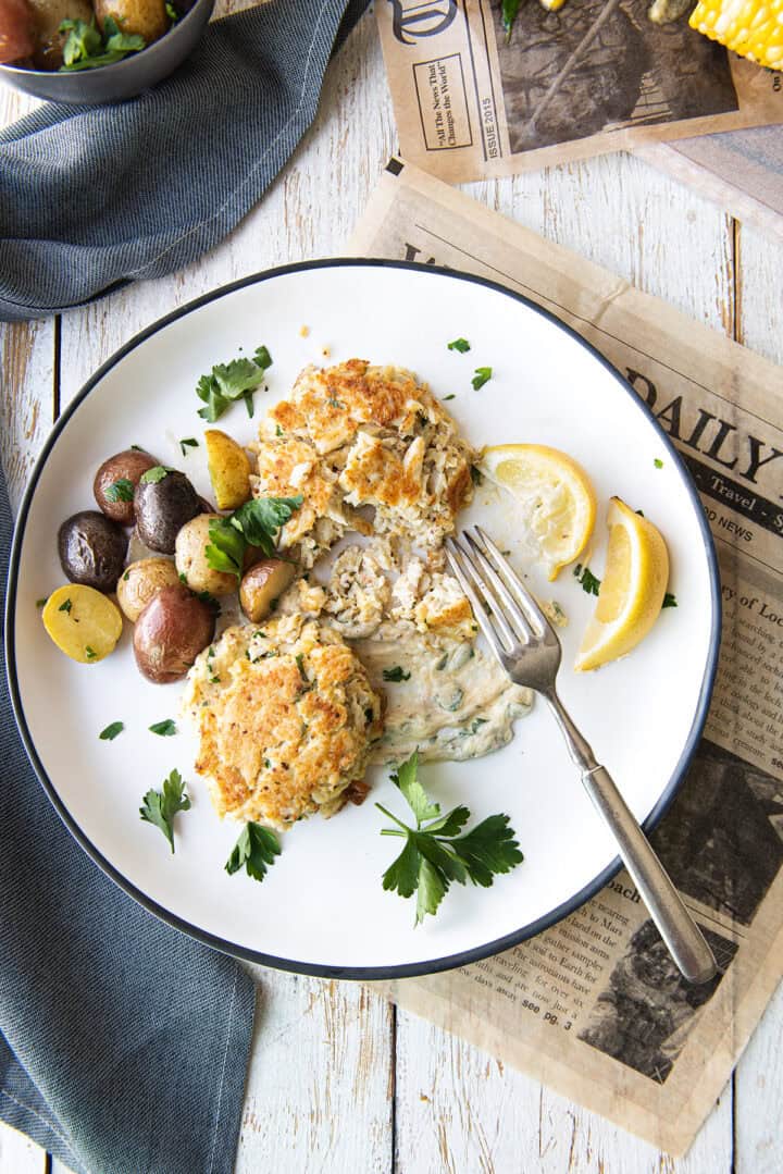 Crab Cakes - superman cooks